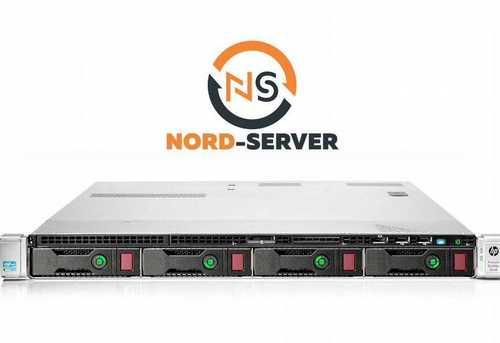 Сервер HP DL360p Gen8 4LFF 2x E5-2660 32GB 460W