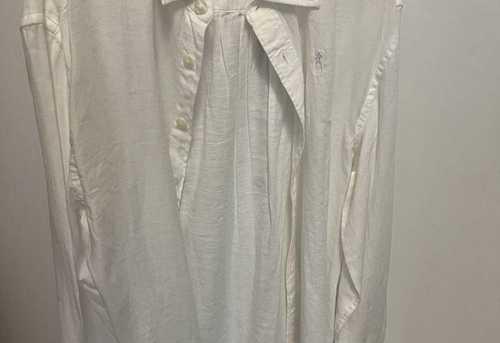 Рубашка белая polo ralph lauren