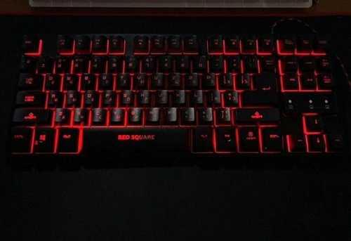 Игровая клавиатура red square tesla tkl rgb