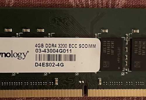 Оперативная память synology sodimm