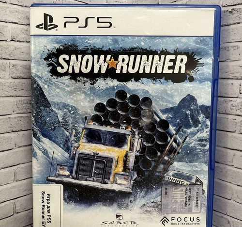 Игра для PS5 Snow Runner