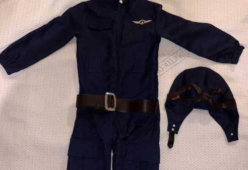 Новогодний карнавальный костюм "военный лётчик"