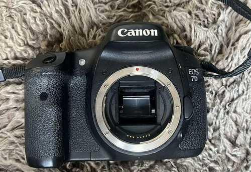 Зеркальный фотоаппарат canon eos 7