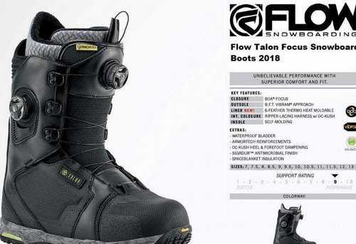 Сноубордические ботинки Flow Talon BOA