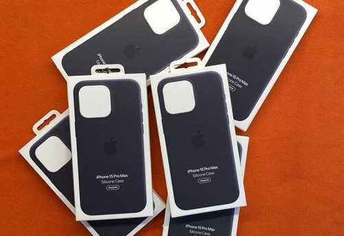 iPhone 15 Pro Max Silicone Case Black (new)