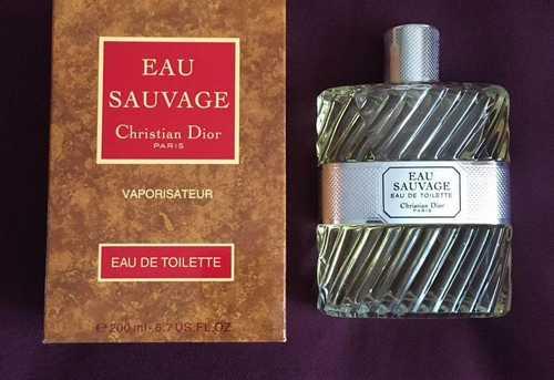 Christian Dior. Eau Sauvage. Винтаж. 200 мл