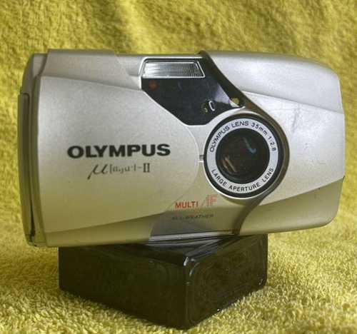 Пленочный фотоаппарат olympus mju ii