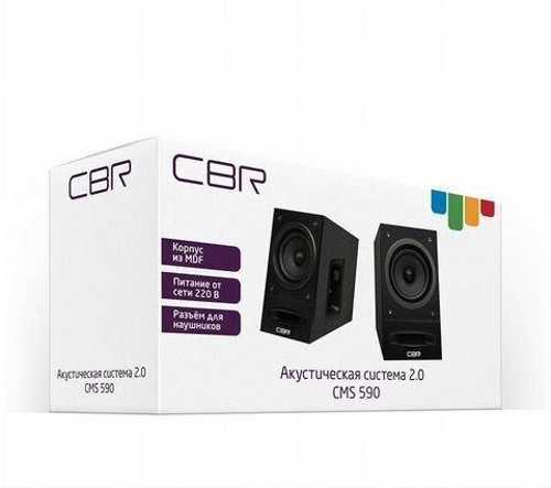 Колонки 2.0 CBR CMS-590 10W, питание от USB