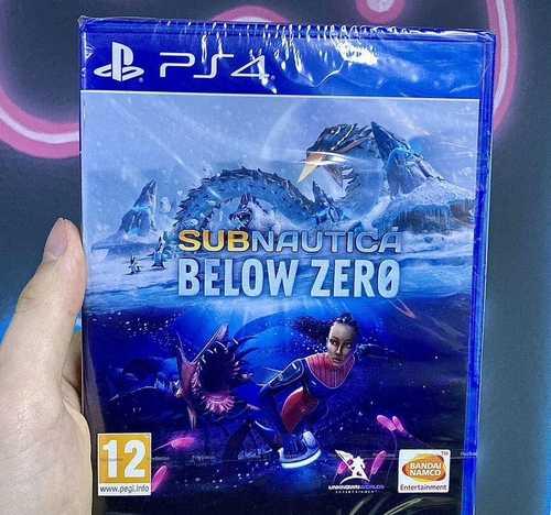 Диск ps4 ps5 Subnautica Below Zero