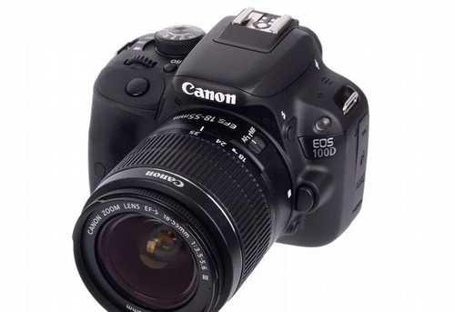 Зеркальный фотоаппарат canon eps 100d