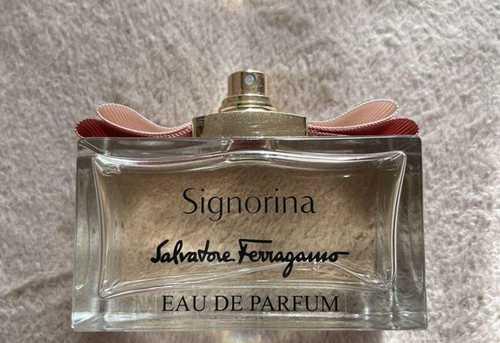 Salvatore ferragamo signorina духи женские 100мл