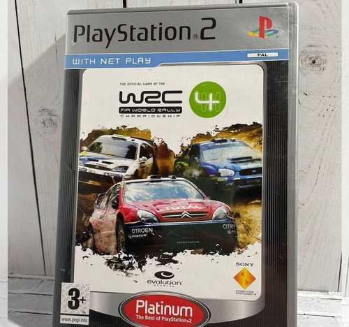 WRC 4 FIA World Rally Championship Ралли PS2