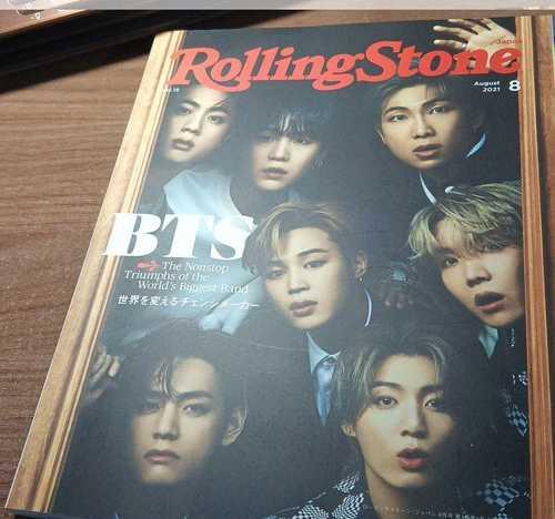 Журнал BTS Rolling Stone Япония