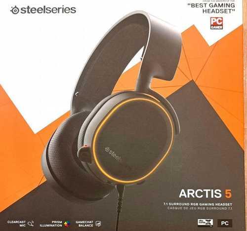 Наушники Steelseries Arctis 5