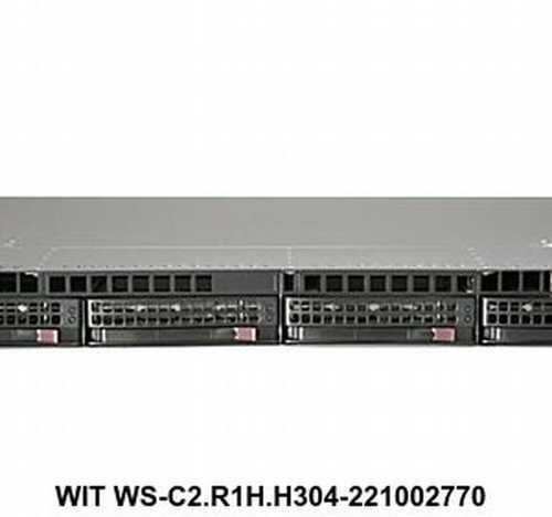 Сервер Supermicro WIT WS-C2.R1H.H304-221002770