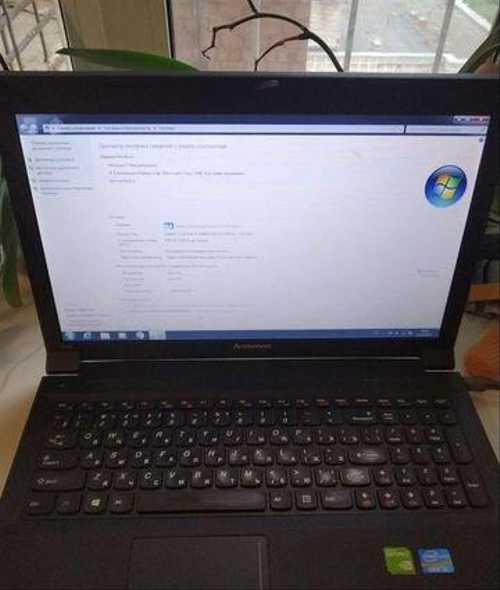 Ноутбук lenovo В590