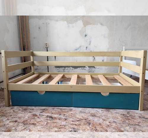 Кровать детская с ящиками. Кровать детская IKEA