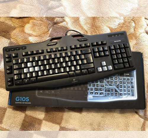 Игровая клавиатура logitech g105