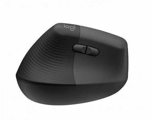 Беспроводная мышь Logitech Lift Ergonomic, серый