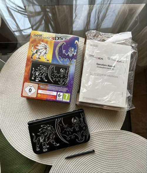 IPS Nintendo New 3DS XL Solgaleo & Lunala Edition