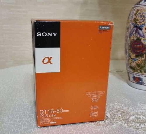 Sony DT 16-50 F2,8 SSM