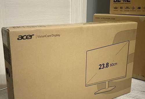 Новый игровой монитор Acer 24 дюйма/100гц/1мс