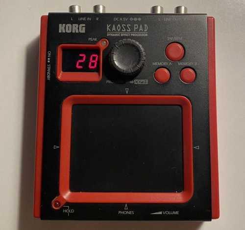 Korg kaoss pad mini портативный effect processor