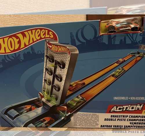 Hot wheels трек в идеальном состоянии