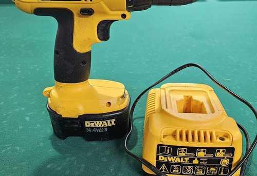 Аккумуляторная дрель шуруповерт dewalt