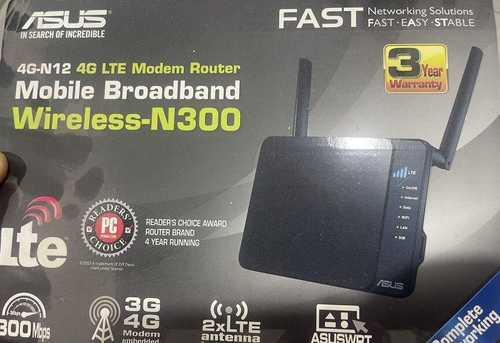 Роутер asus 4g-n12