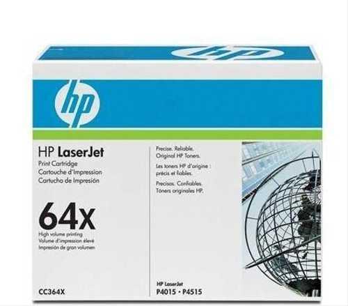Тонер-картридж HP CC364X к LJ 4015/4515, рес. 2400
