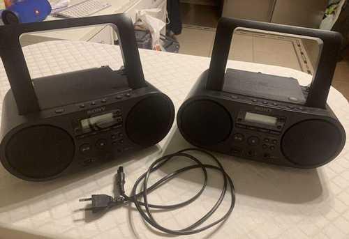 2 шт Sony аудиосистема ZS-PS50 В ремонт