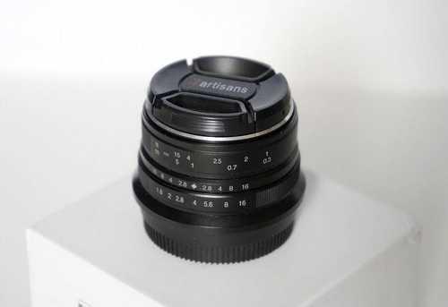 Объектив 7artisans 25/1.8 для Fuji