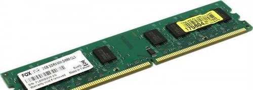 Оперативная память ddr2 2gb Foxline PC2-6400
