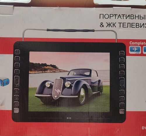 Телевизор 18" с DVD и DVB T2