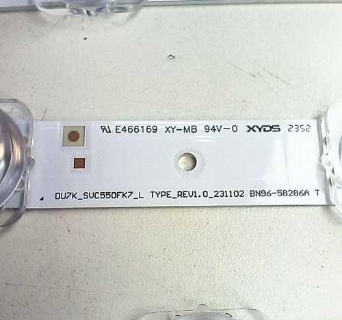 LED подсветка BN96-58286A, BN96-58287A