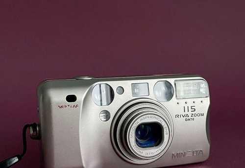 Minolta Riva Zoom 115 пленочный фотоапарат