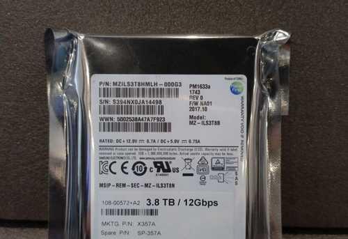 SSD Samsung PM1633a NetApp X357A, 3.84TB, 2.5"