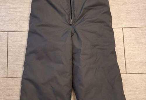 Зимние штаны на лямках huppa 116