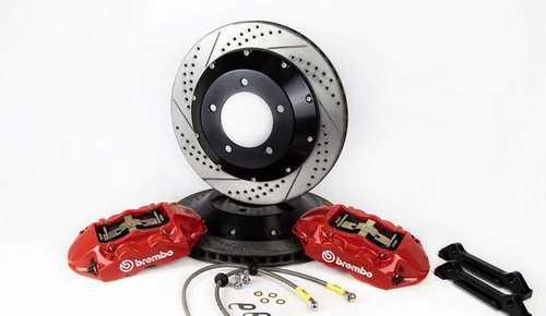 Тюнинг тормозов Chevrolet XT6 Brembo GT4 задних сп