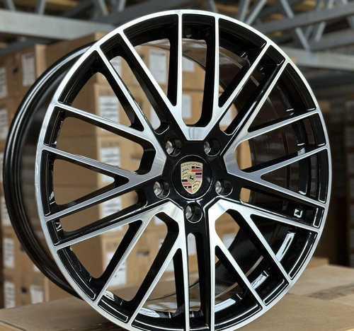 21" Новые Разноширы на Porsche Cayenne