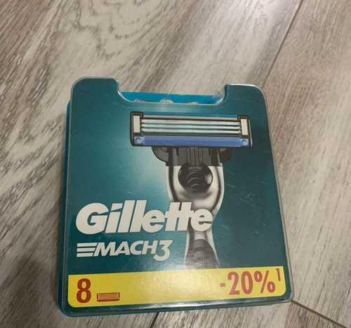 Gillette mach 3 сменные кассеты