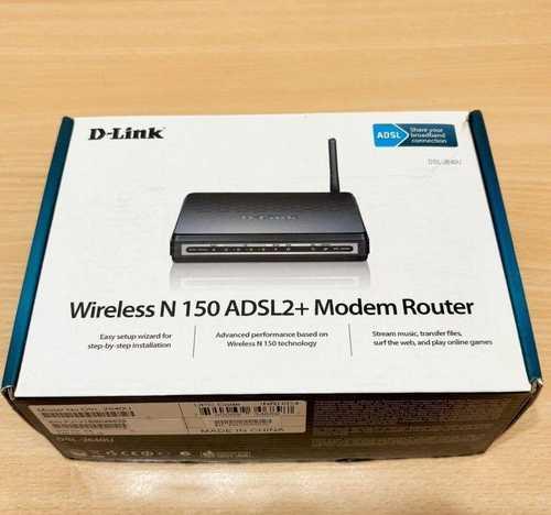 Wifi роутер D-link (Wireless N 150 adsl2)