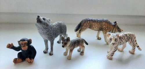 Фигурки животных schleich и collecta