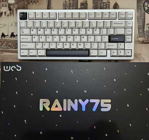 Rainy 75 pro, silver