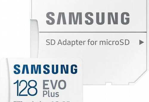 Samsung microsdxc 128Gb MB-MC128KA/RU EVO plus Cla