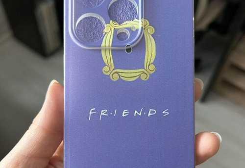 Чехол на iPhone 14 pro "friends"