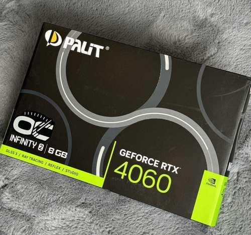 Видеокарта Palit RTX 4060 Infinity 2 OC 8GB