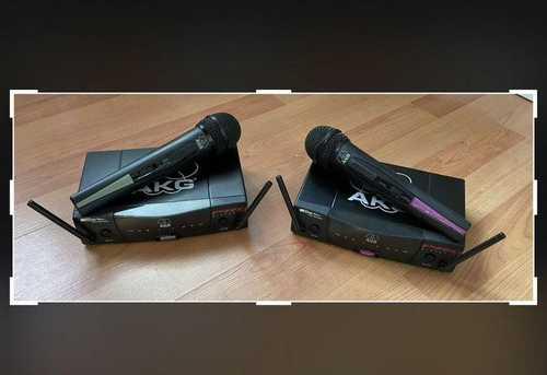 Радиокомплекты микрофонов AKG Flexx (цена за обе)