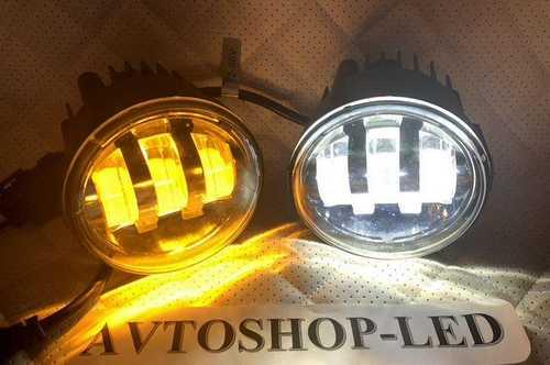 Противотуманные фары Ниссан X-Trail t31 2 режима